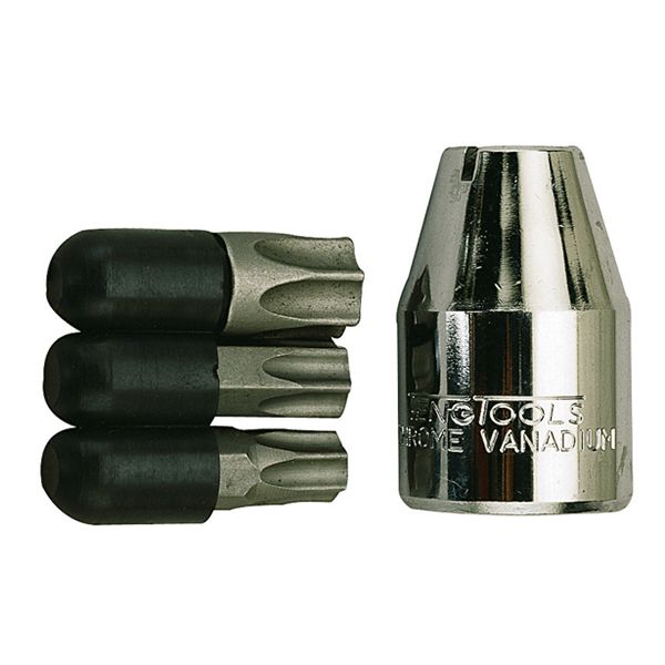 TENG 1/2" DR. TORX BIT SET, 4PCE, TX45-TX55 - ITM Industrial Products