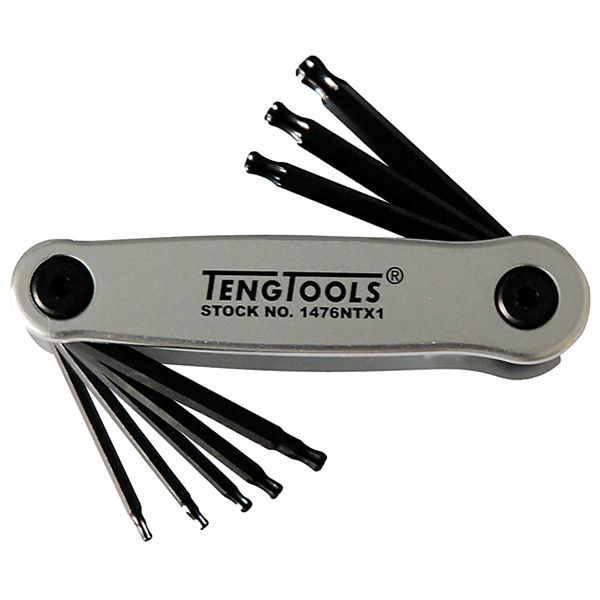 TENG FOLDING BALL-END TX KEY SET, 8PCE - ITM Industrial Products