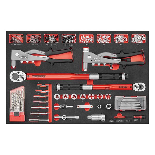 TENG GENERAL SERVICE TOOL SET 219 PIECES - ITM Industrial Products