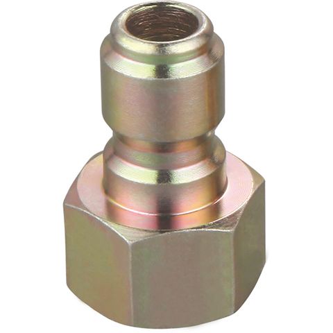 QUICK CONNECT 3/8" BSP PLUG TO 3/8" FEMALE THREAD, TO SUIT PRESSURE ...