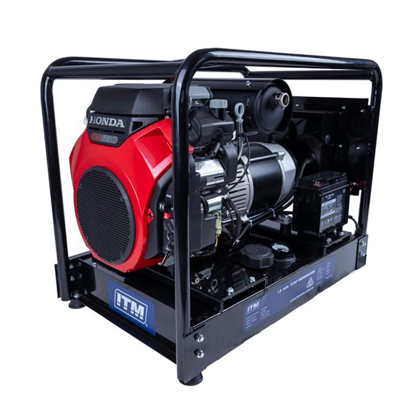 ITM 13KVA GENERATOR PETROL 10,500 WATT PEAK WITH HONDA GX630 ENGINE ...