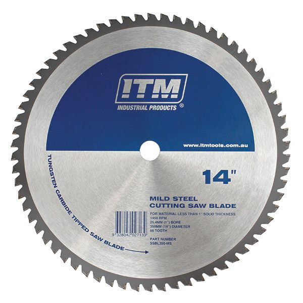 ITM 350MM TCT ALUMINIUM CUTTING BLADE, 100T - SSBL350-AL - ITM ...