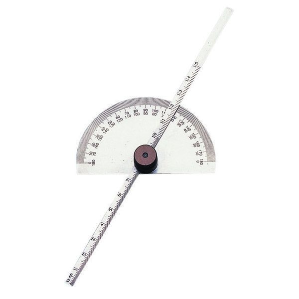 PDG/6 GROZ DEPTH GAUGE & PROTRACTOR, ROUND HEAD, 150MM BLADE - GZ-01221 ...