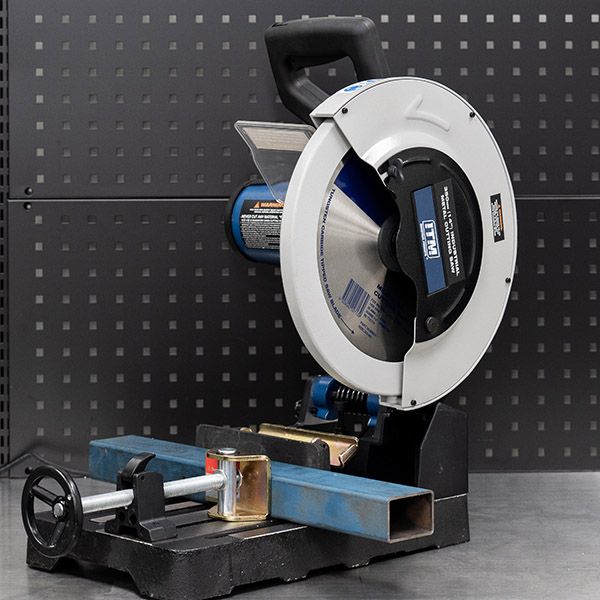 Steel cutting drop saw store