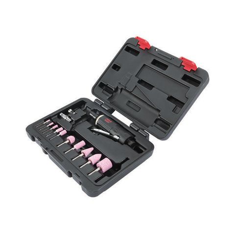M7 DIE GRINDER KIT 15 PCE 20000RPM 190MM LONG 1 8 1 4 COLLET M7 QA0115B ITM Industrial Products