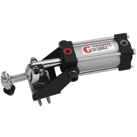 Pneumatic toggle clamp store