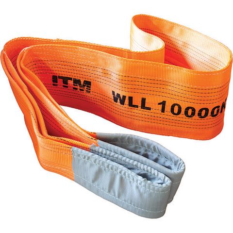 10 TONNE FLAT WEB LIFTING SLINGS - ITM Industrial Products