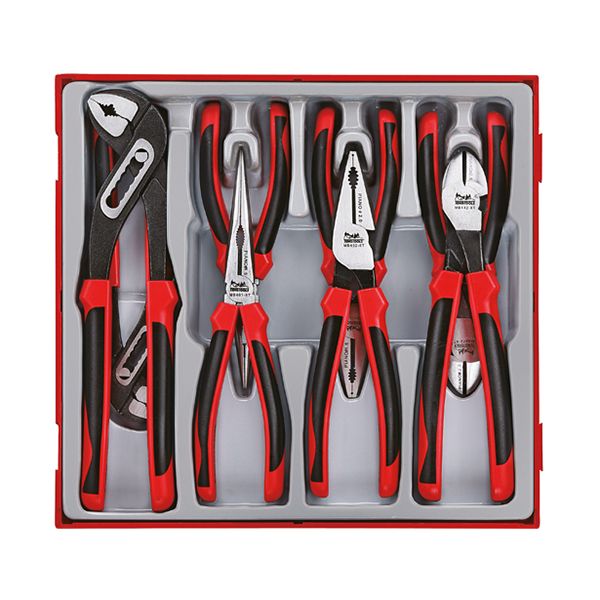 TENG 8PCE MB TPR GRIP PLIER SET - TTD-TRAY - ITM Industrial Products