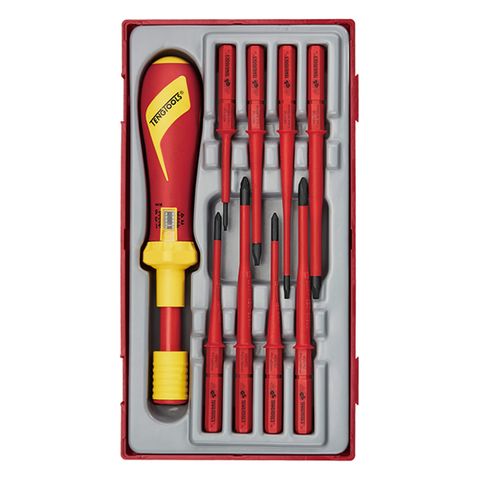 TENG 9PCE 1000V VDE TORQUE SCREWDRIVER - TC-TRAY - ITM Industrial Products