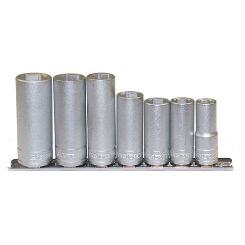 TENG 7PCE 3 8 DR. DEEP MM SOCKET SET 10 19MM ITM Industrial Products