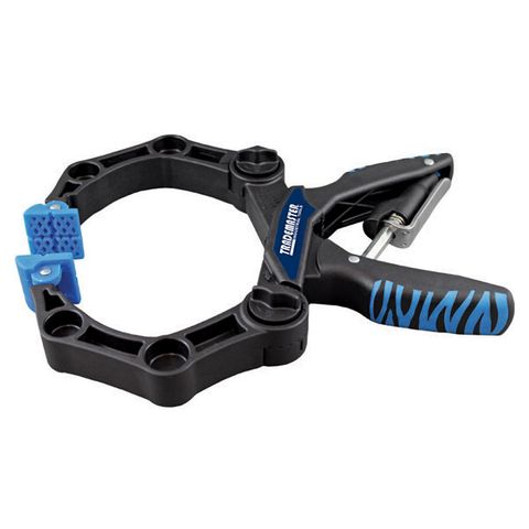 TRADEMASTER MULTI ADJ. CLAMP, PLASTIC WITH RUBBER GRIP HANDLE 180MM X ...