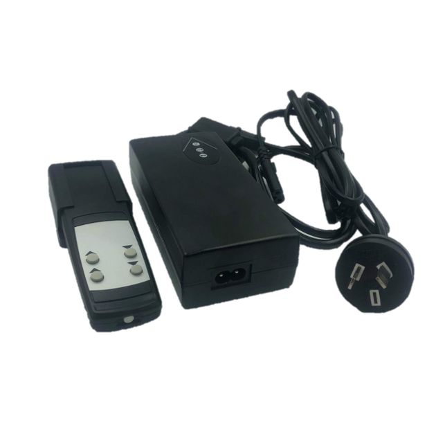 STROKE, 4 BUTTON HAND HELD REMOTE WITH 110/240 AC - 24V CONTROLLER