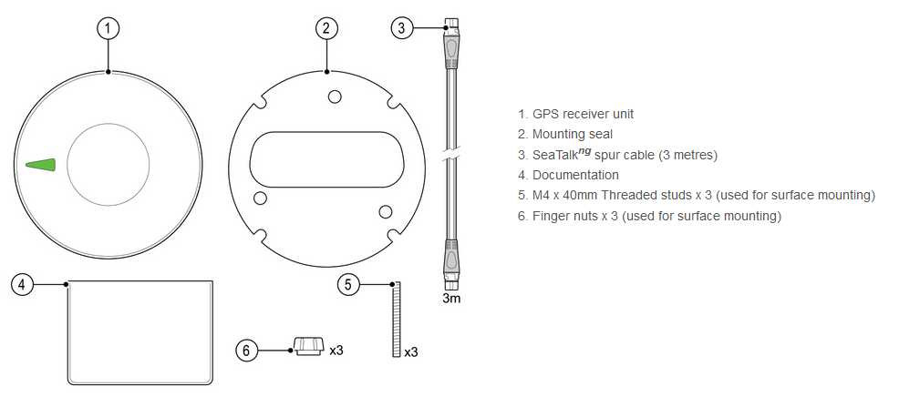 Raymarine RS150 GPS Receiver
