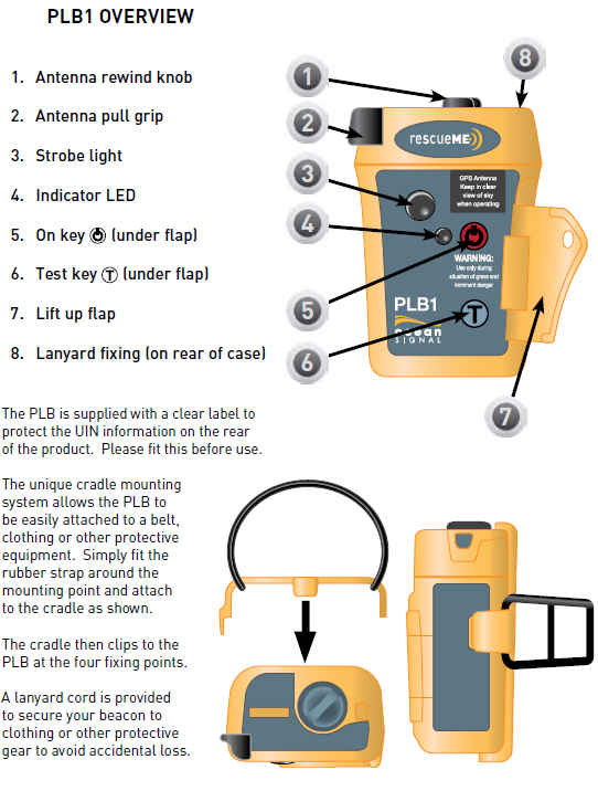 Ocean Signal rescueMe PLB1