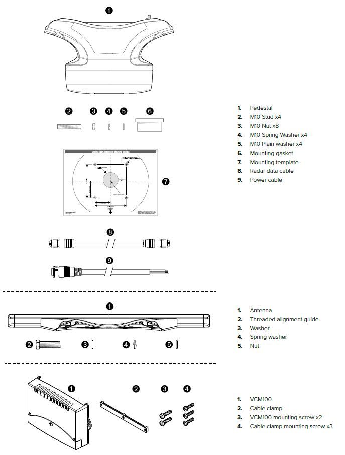 Raymarine Cyclone Chirp Open Array