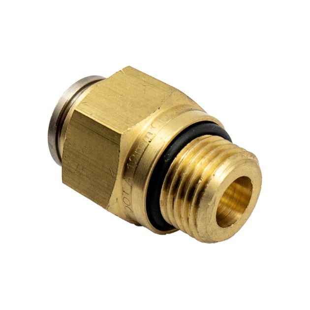 DMPC 12mm - M16 Male Connector Straight | Mike's Transport Warehouse