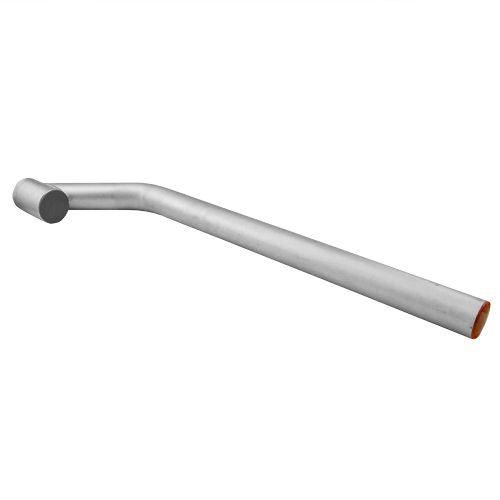 Steel Mud Guard Pole with Reflective Cap | Mike's Transport Warehouse