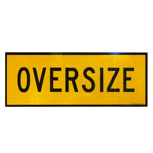 Oversize Sign 1200 x 450 - Alloy | Mike's Transport Warehouse