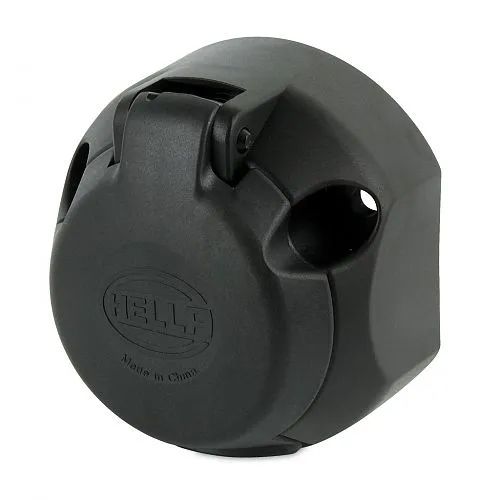 Hella 7 Pole Round Plastic Socket | Mike's Transport Warehouse
