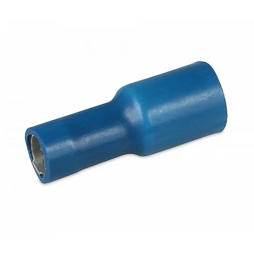 Hella Female Bullet Crimp Connectors - Blue 4mm (100 Pack) | Mike's ...