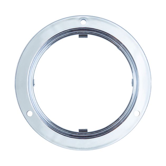 Round Chrome 4" LED Light Surround | Mike's Transport Warehouse
