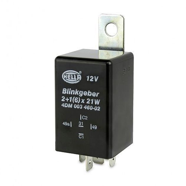 Hella 3017 Electronic Flasher Unit 12V - 5 Pin - 2+1 | Mike's Transport ...