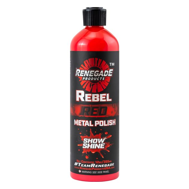 Renegade Rebel Red Liquid Metal Polish | Mike's Transport Warehouse