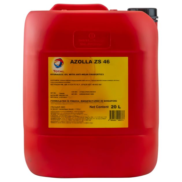 Total Azolla ZS 46 Hydraulic Oil 20L | Mike's Transport Warehouse