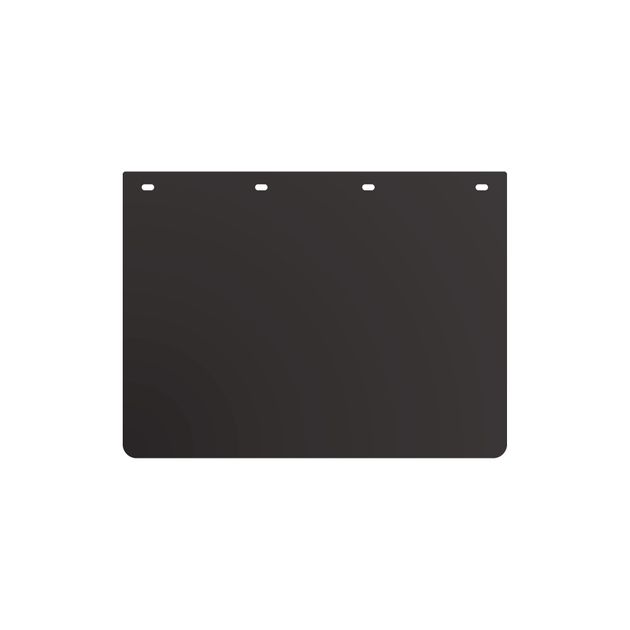 24 x 18" Black Mud Flap - Plastic | Mike's Transport Warehouse