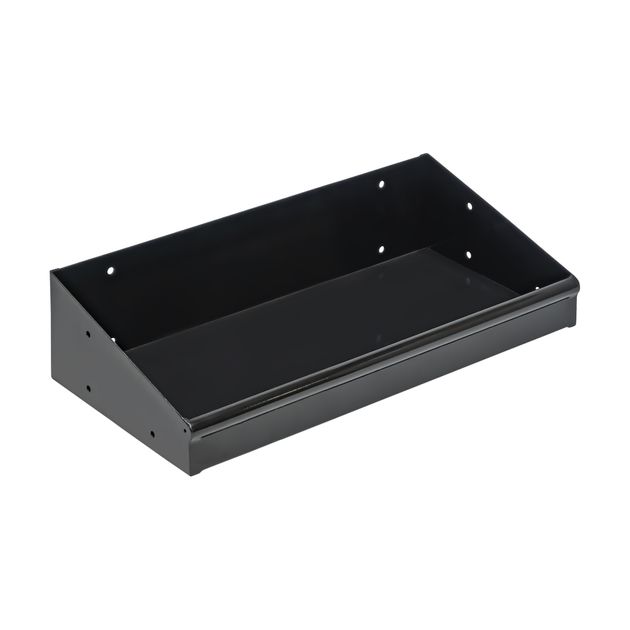 Black Toolbox Shelves Pair - 625x310x150mm | Mike's Transport Warehouse