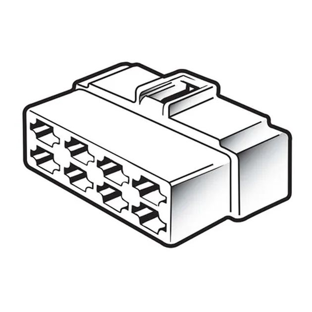 Narva 8 Way Female Quick Connector Housing (10 Pack) | Mike's Transport ...