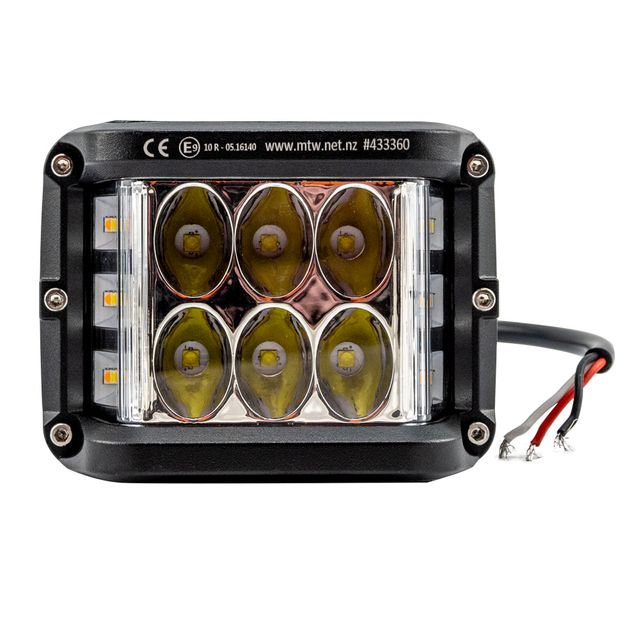 60W LED Side Shooter White Work Light | Mike's Transport Warehouse