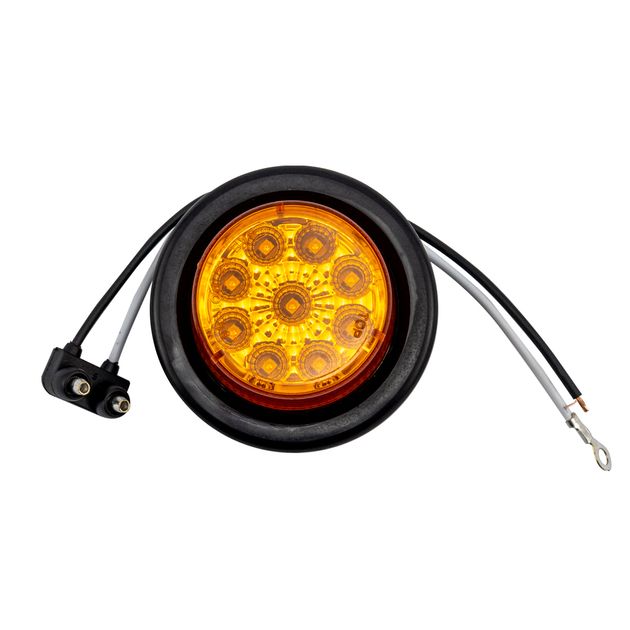 Lucidity LED Amber Marker Lamp Round 2inch | Mike's Transport Warehouse