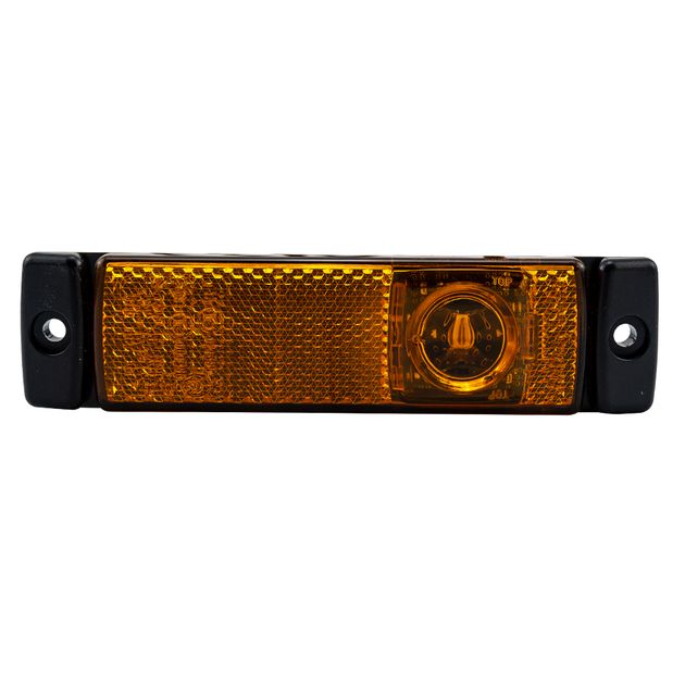 Hella 2PS LED Side Marker Lamp Amber 12V | Mike's Transport Warehouse