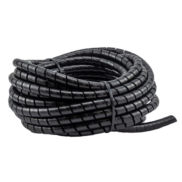 Spiral Wrap 12MM x 10M Roll - Black | Mike's Transport Warehouse