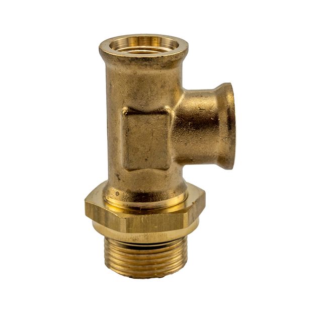 Raufoss 16-M22 Swivel Street Tee M22 x M16 female | Mike's Transport ...