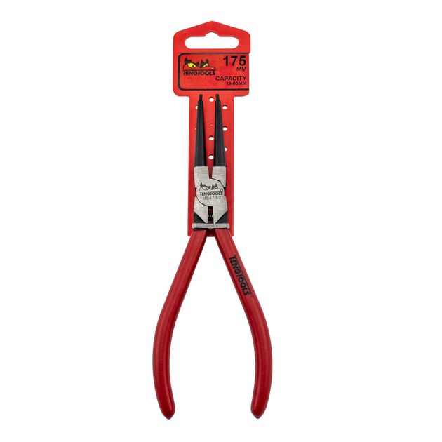 Teng Tools 7" Straight/Inner Snap-Ring Circlip Pliers | Mike's ...