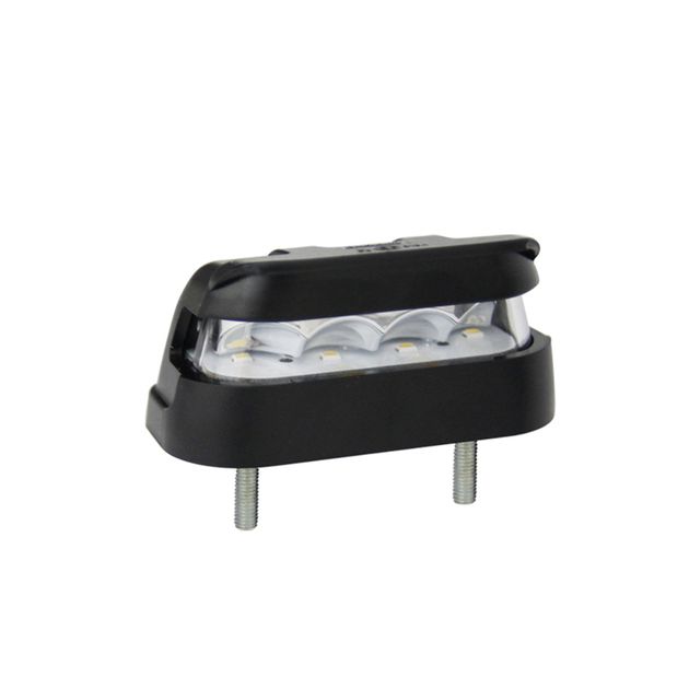 Lucidity LED License Plate Lamp With Black Housing | Mike's Transport ...