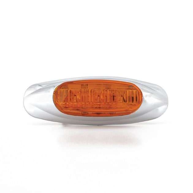 Lucidity Amber Marker Lamp Including Bezel | Mike's Transport Warehouse
