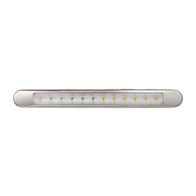 Lucidity LED Slim Line Rear Combination Lamp - Stainless Steel Surround ...