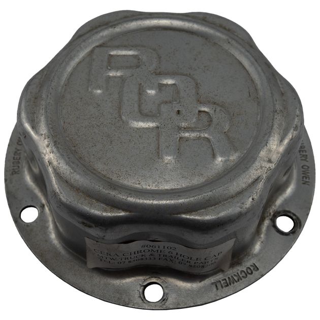 ROR Cera Chrome 6 Hole Grease Cap | Mike's Transport Warehouse