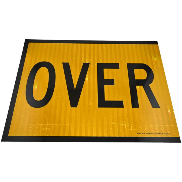 Australian OVERSIZE 2 Piece Sign 450x600mm | Mike's Transport Warehouse