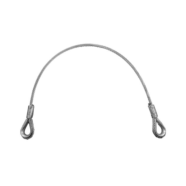 MTW 1170mm Long Axle 10mm Wire Rope Sling For 80, 400mm & 405mm ...