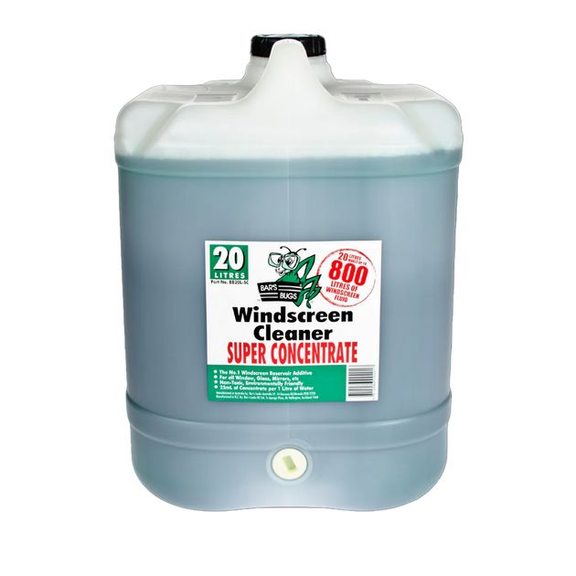 Bars Bugs Windscreen Cleaner Concentrate 20L | Mike's Transport Warehouse