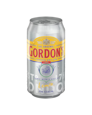 Gordons Gin Tonic & Lemon Cans 375ml-24