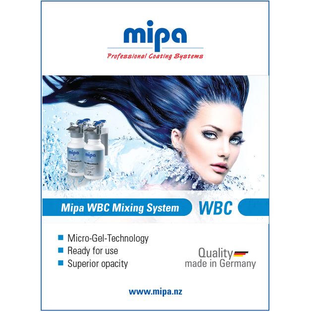 MIPA WBC INDOOR CORFLUTE SIGN PORTRAIT 0.6X0.8M Mipa in New Zealand