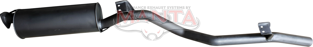 LandCruiser FJ/HJ75 2 1/2in Rear Muffler & Tail Pipe - MPI Automotive