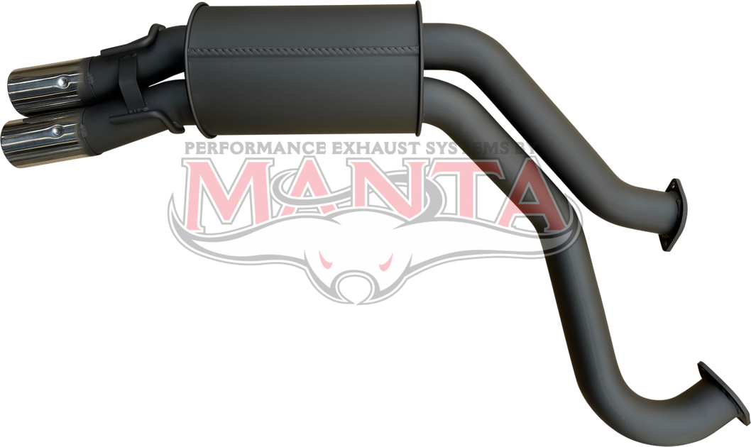 Holden VY Monaro CV8/GTO Coupe V8 Dual 3in Rear Muffler - MPI Automotive