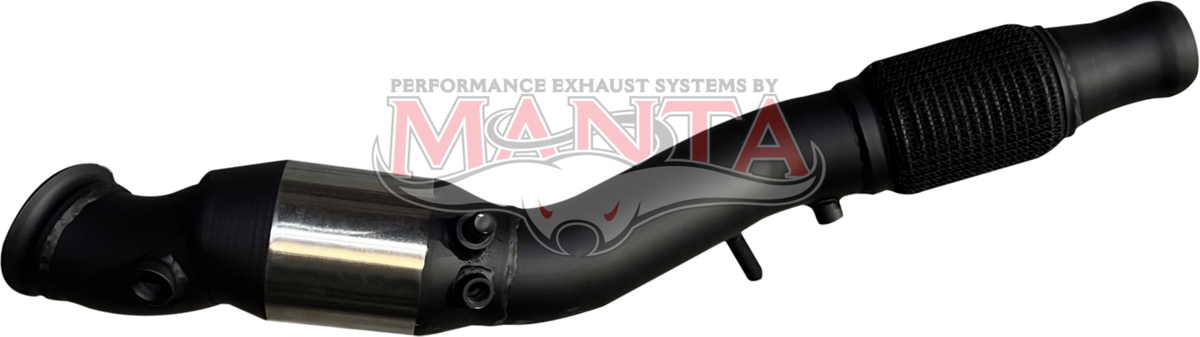 Amarok Ute 2.0L 3in Dump Pipe With Cat + DPF Sensors, Suits Up To 06/12 ...