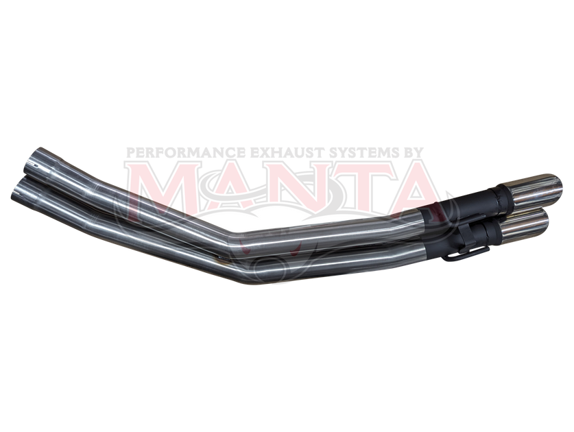 Holden Commodore Sedan VT VU VY VZ V8 Dual 2 1/2in Tail Pipes - MPI ...